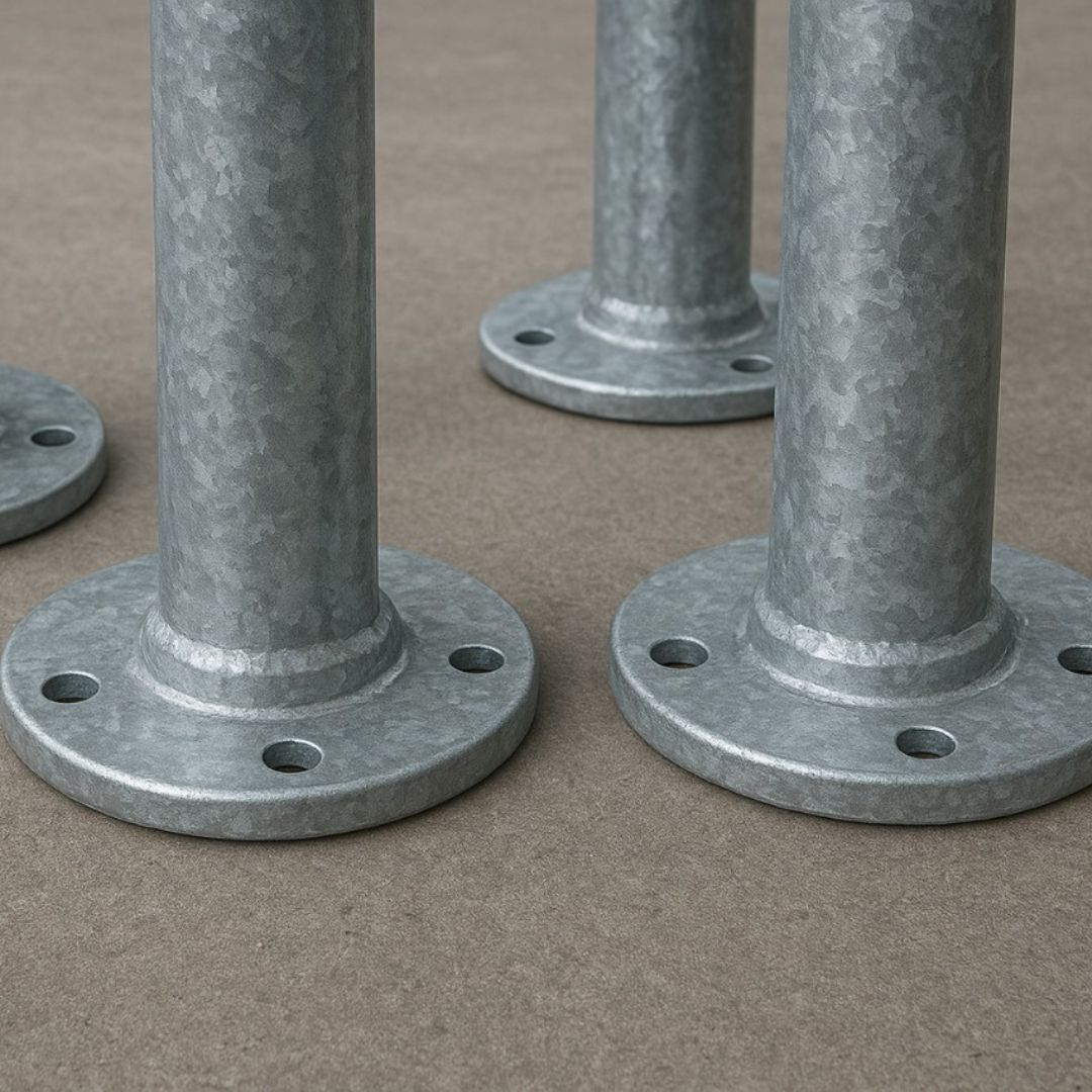 Flange Mounted Poles – Durable & Reliable Lighting Solutions