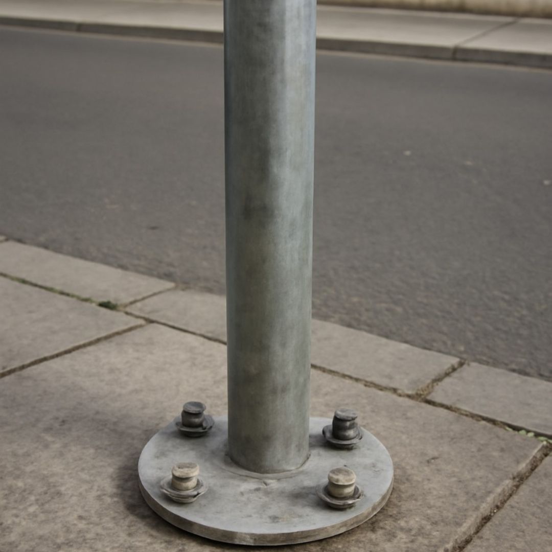 Flange Mounted Poles – Durable & Reliable Lighting Solutions