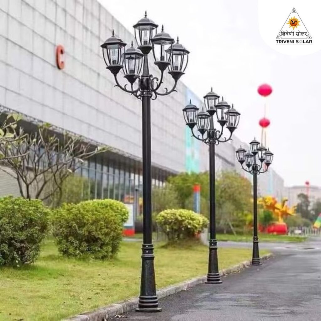 High-Quality Light Pole Structures